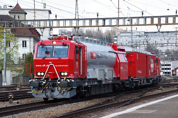 SBBトンネル火災用消防救援気動車Rescue/fire fighting trains type LRZ08