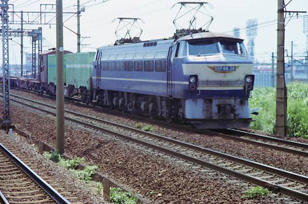 EF66基本番台駅撮り 1号機 5号機 21号機 34号機 36号機 53号機