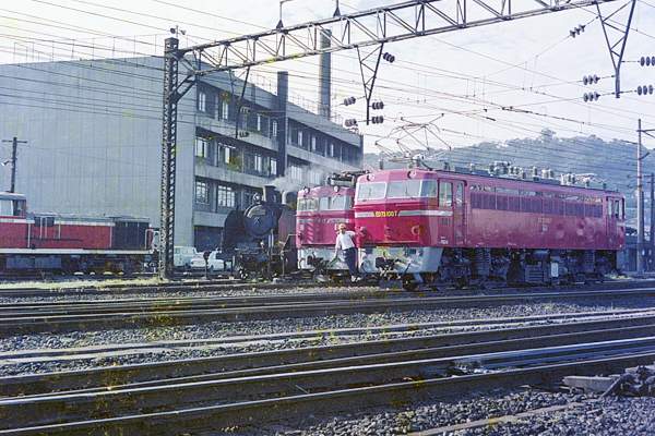 熊本駅撮り豊肥本線9600重連 1727レ ED73 ED76 0番台 C11 DE11 1009